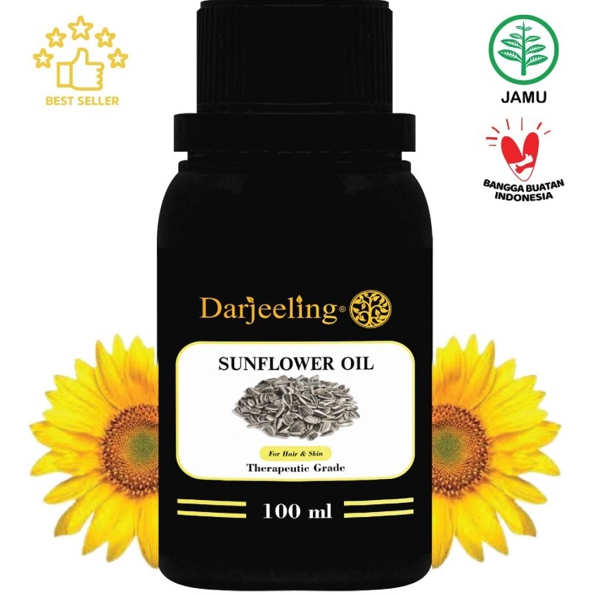 Jual Darjeeling Sunflower Seed Oil Minyak Biji Bunga Matahari 1ml x ...