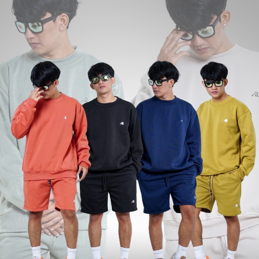 Jual Boom SATU STEL CREWNECK WARNA TERBARU PRAWANITA | Shopee Indonesia