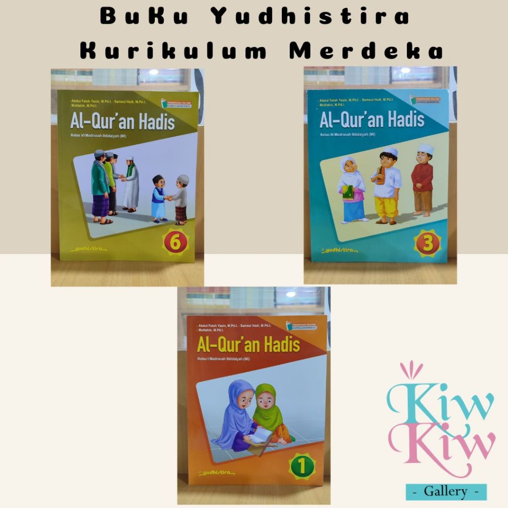 Jual Buku Al-Qur'an Hadis Kelas 1, 2, 3, 4, 5, 6 Madrasah Ibtidaiah (MI) Kurikulum Merdeka ...