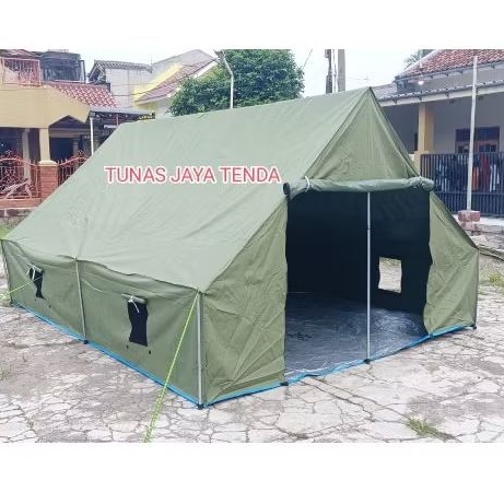 Jual TENDA REGU KOMANDO 3x4X2 STANDAR TNI KAP12-15 LION D300 PREMIUM ...