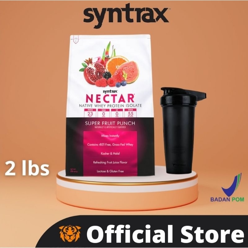 Jual SYNTRAX Nectar Whey Protein Isolate 2lbs 2lb | Shopee Indonesia
