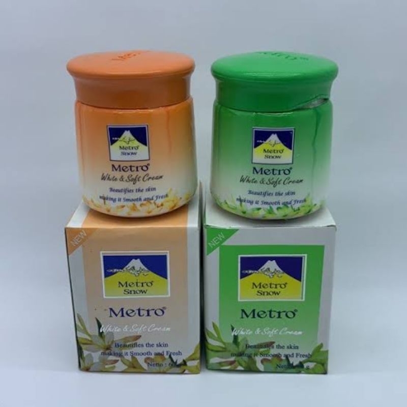 Jual Metro Snow White & Soft Cream 60g | Shopee Indonesia