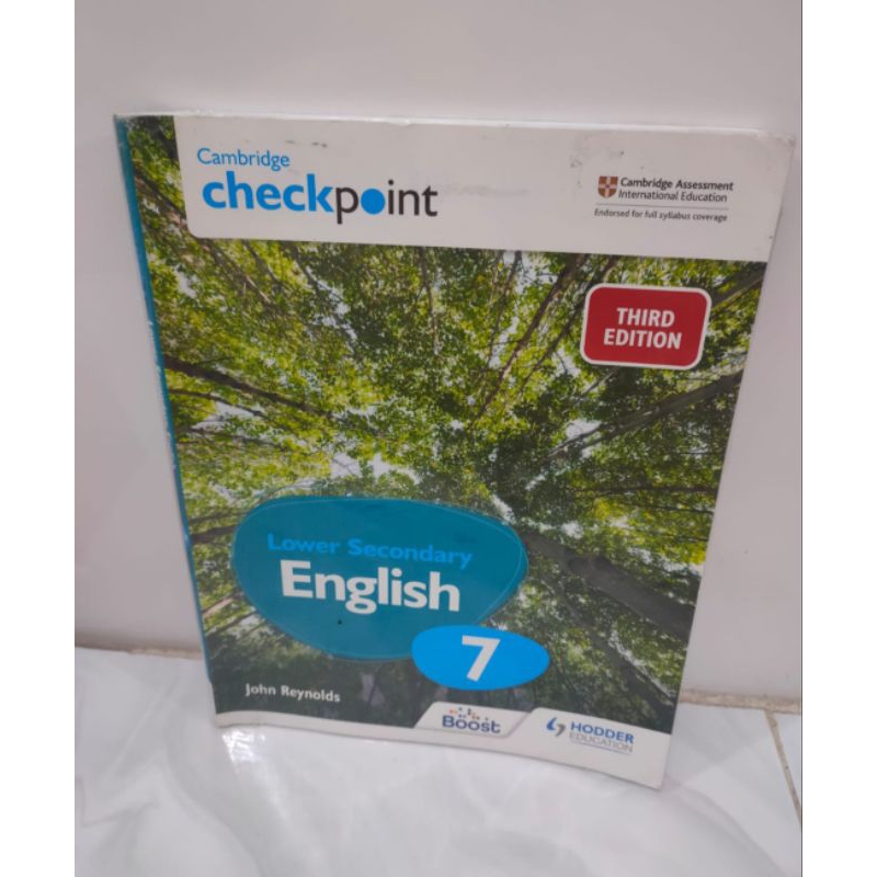 Jual CAMBRIDGE CHECKPOINT LOWER SECONDARY WORLD ENGLISH 7 | Shopee Indonesia