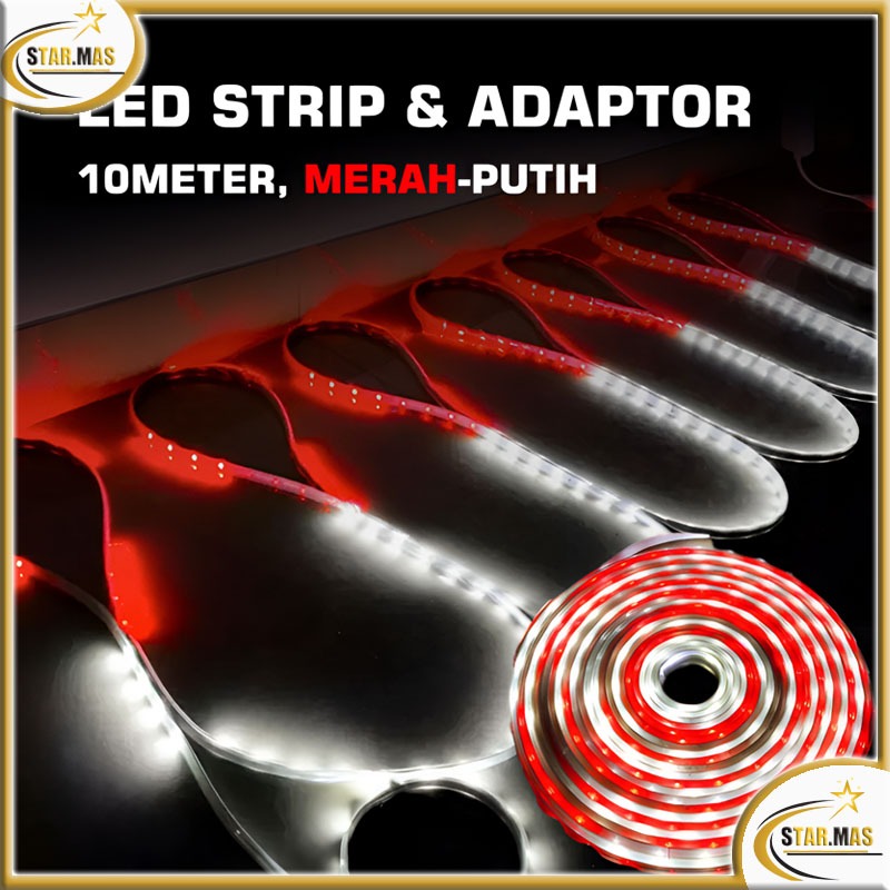 Jual Led Strip Led Selang Merah Putih Outdoor SMD Led Hias Agustusan ...