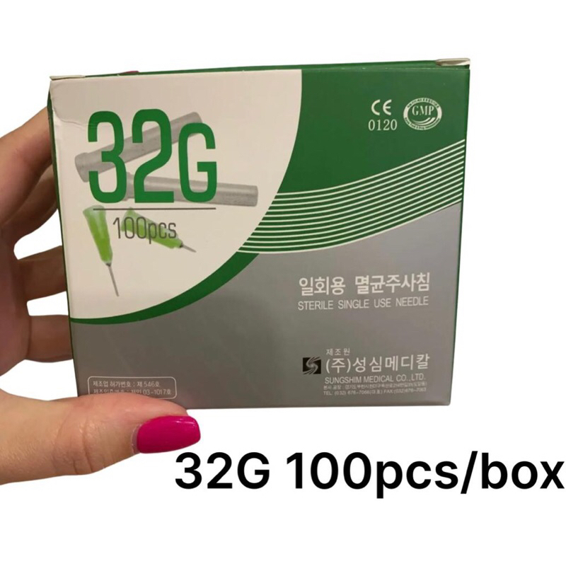 Jual Sungshim meso needle 30G 32G 34G isi 100 pcs | Shopee Indonesia
