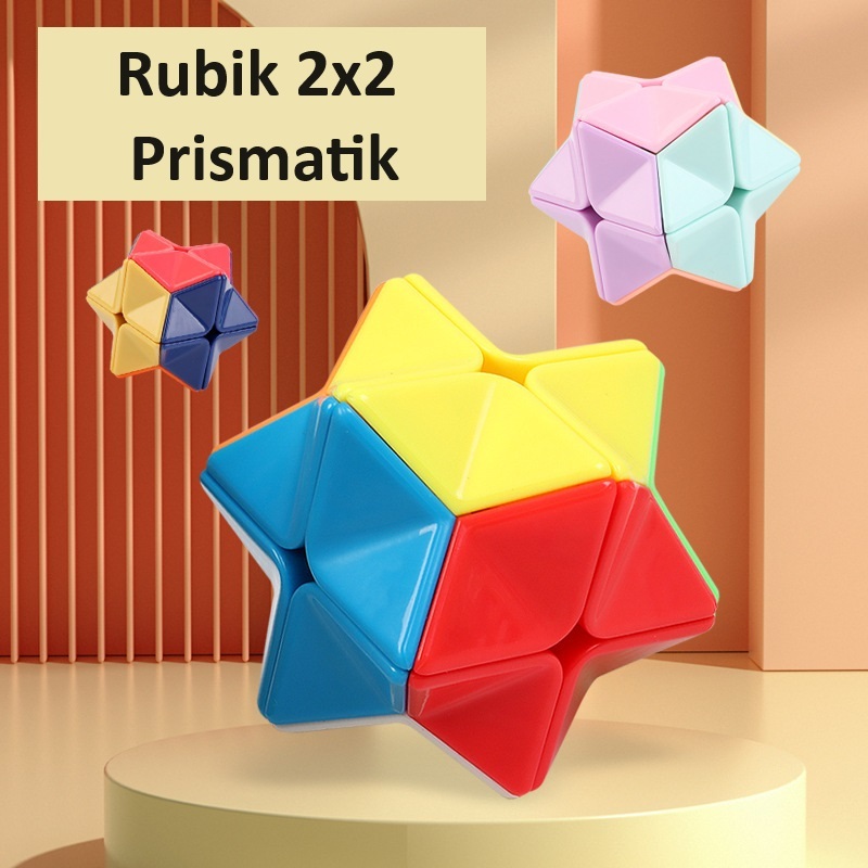 Jual Mainan Kubus Puzzle Kubus Teka Teki 2x2 Prismatik | Shopee Indonesia
