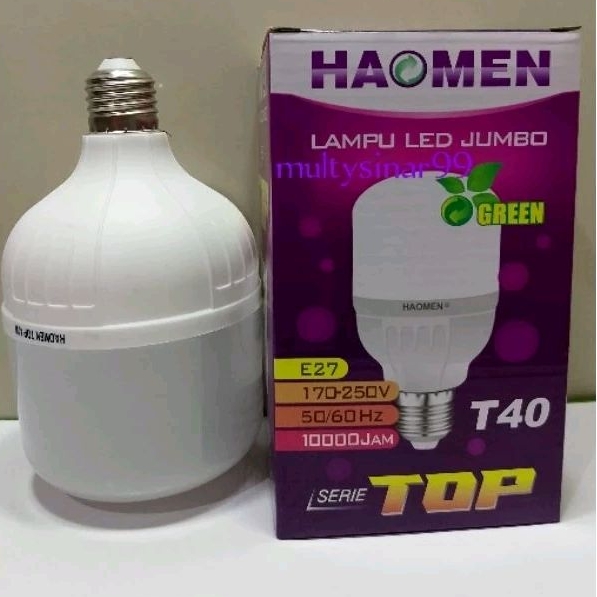 Jual LAMPU LED HAOMEN TOP 40wt cahaya putih | Shopee Indonesia