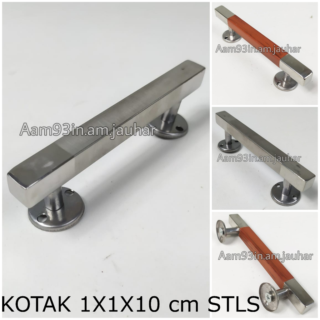 Jual handle lemari kotak 10 cm handle laci tarikan lemari laci stainles ...