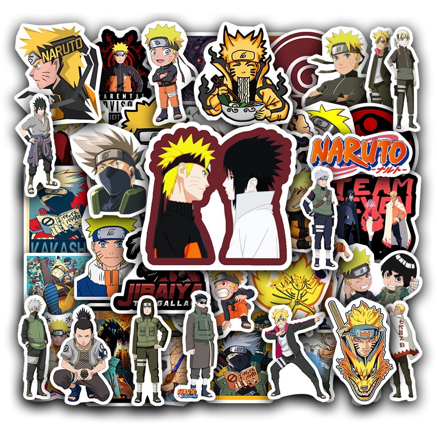 Jual [50PCS] Stiker Jepang Anime Naruto Sasuke Stiker kartun Decal ...
