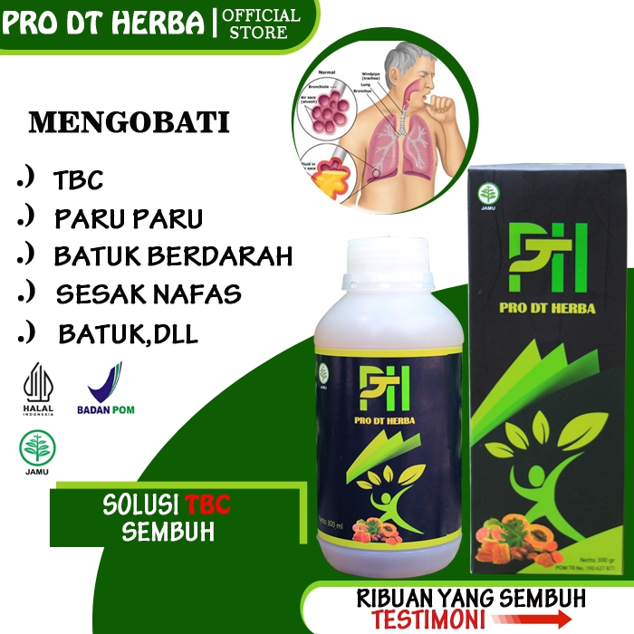 Jual Obat Paru Paru TBC Obat Batuk Berdarah Obat Herbal Bronkitis ...