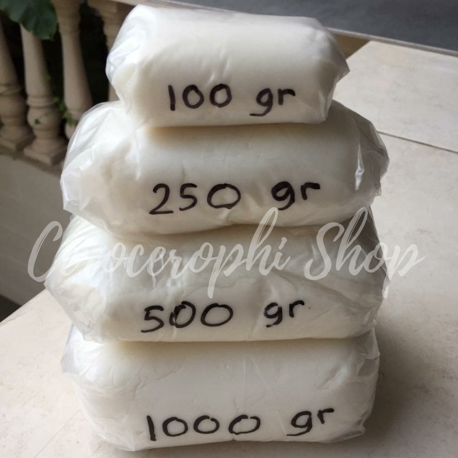 Jual Fondant fondx putih gula dekor hiasan kue icing repack 1kg 1 kg ...