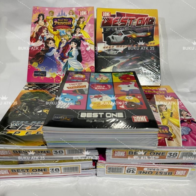 Jual Buku Tulis BEST ONE isi 38 lembar PREMIUM | Shopee Indonesia