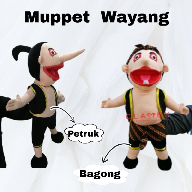 Jual Boneka Tangan Karakter Wayang | Muppet Wayang Punokawan | Shopee ...