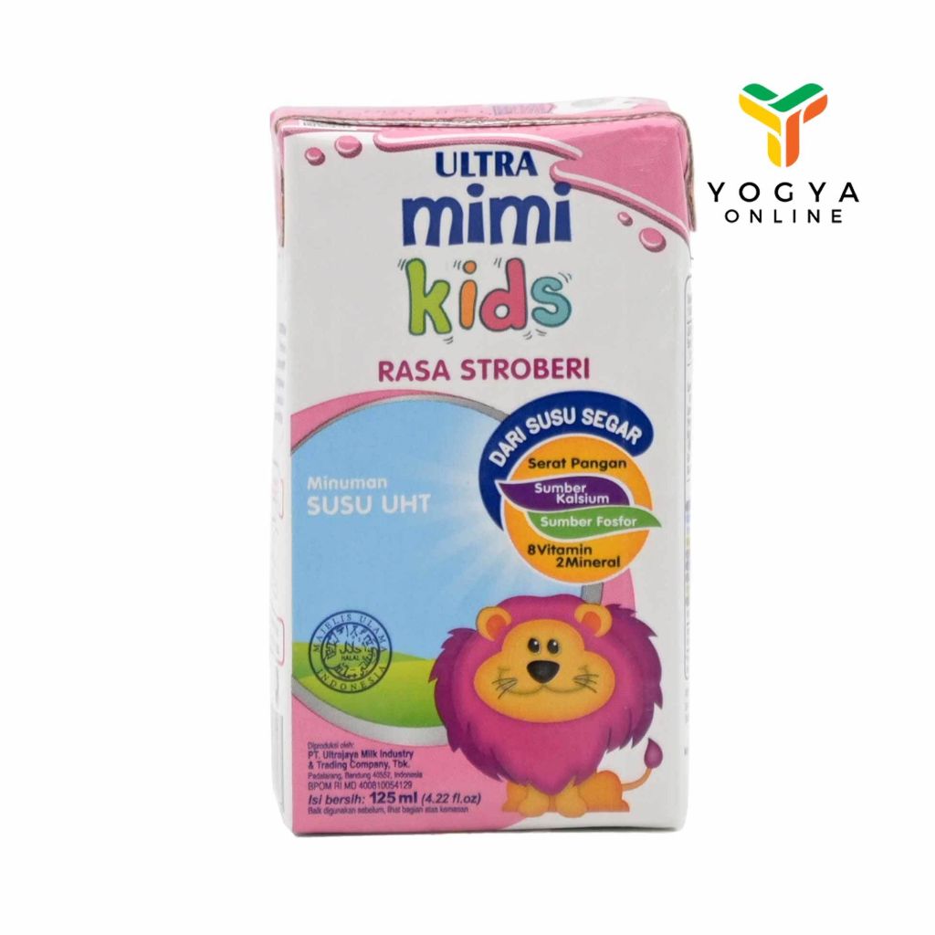 Jual Ultra Milk Mimi Strawberry 125 Ml | Shopee Indonesia