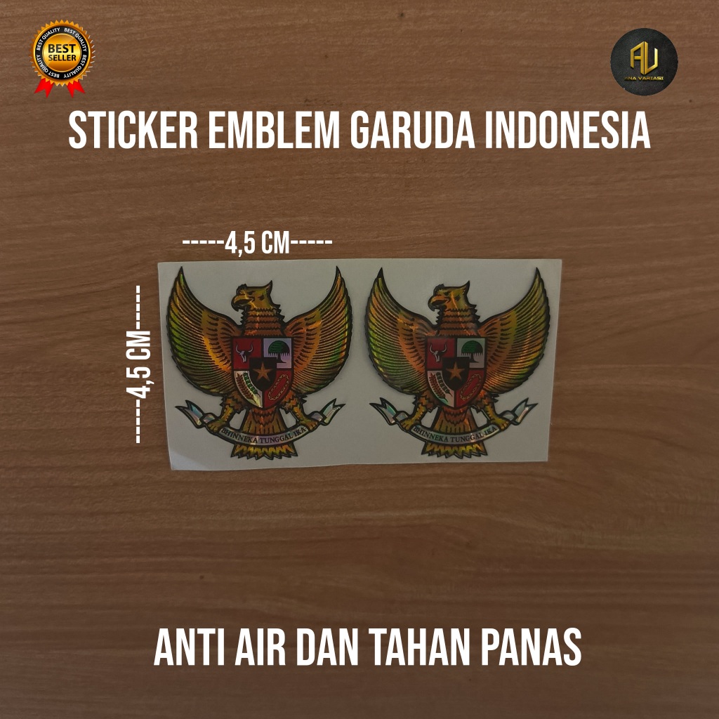 Jual STICKER EMBLEM GARUDA INDONESIA STICKER BUAT MOTOR, STICKER BUAT ...