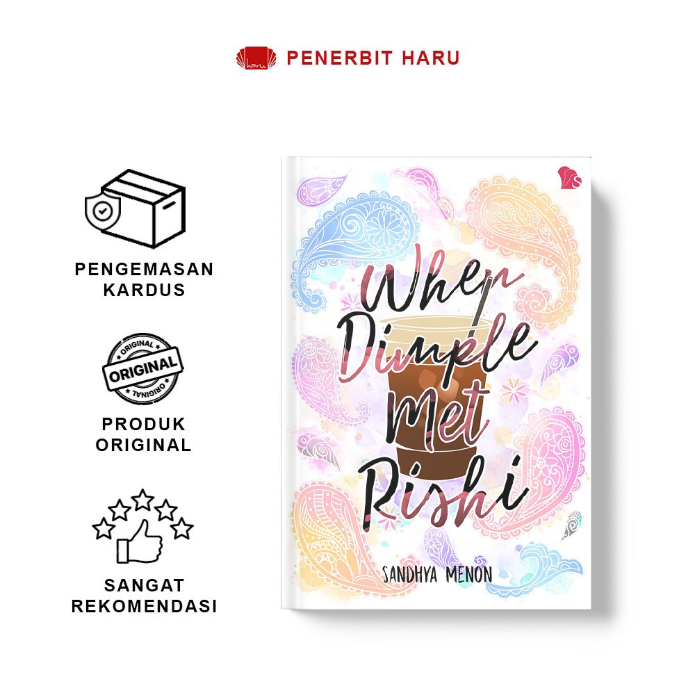 Jual Novel | When Dimple Met Rishi | Sandhya Menon | Penerbit Spring ...