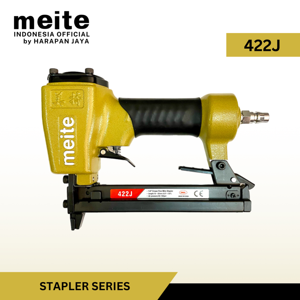 Jual Meite 422J Air Stapler Gun Alat Staples Tembak Angin Paku U ...