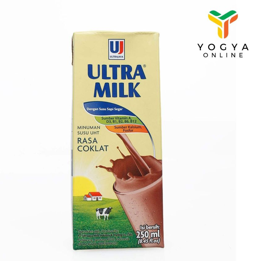 Jual Ultra Milk Chocolate 250 Ml | Shopee Indonesia