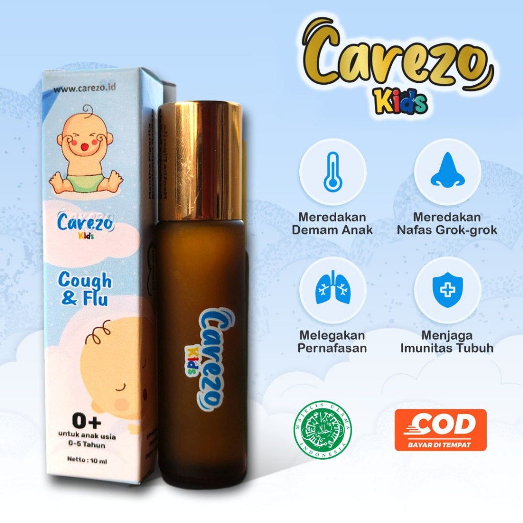 Jual Minyak Telon Obat Batuk Pilek Essential Oil Bayi Cough And Flu Anak Kids Aromatherapy ...