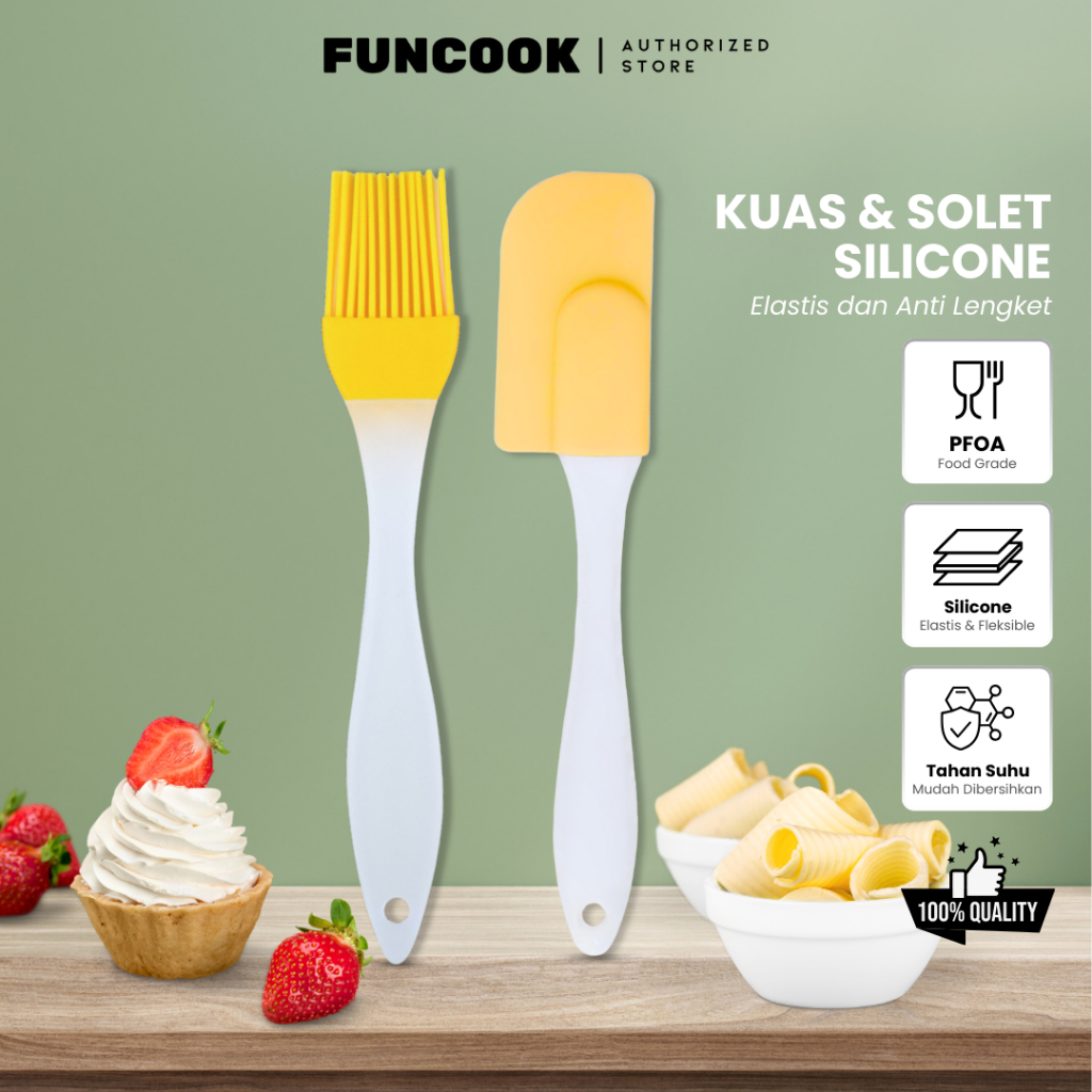 Jual Kuas Bumbu Solet Silikon Anti Panas dan Leleh untuk Bakar Daging ...