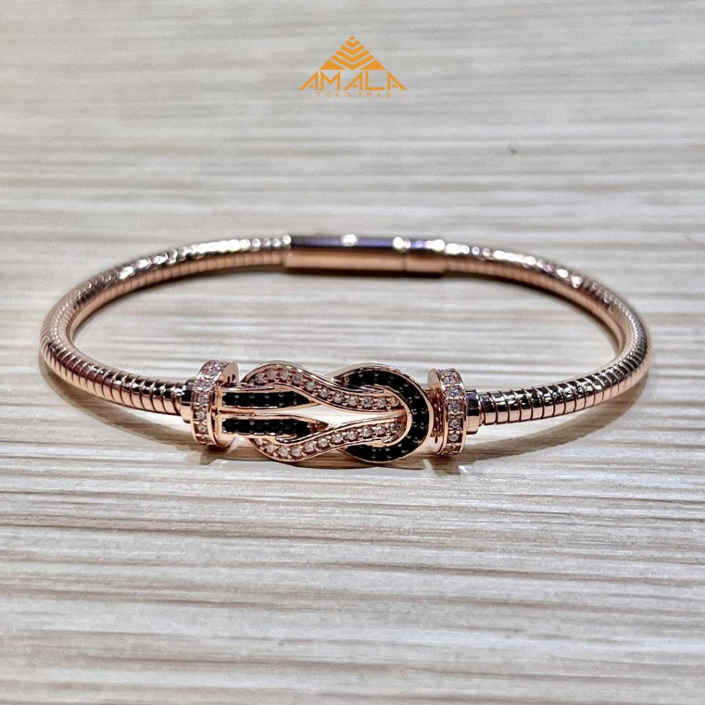 Jual GELANG WANITA EMAS | TUBOBAS 17K - AMALA GOLD [ KING HALIM ...
