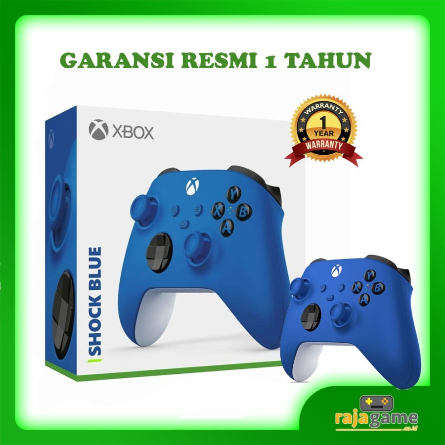 Jual Xbox Wireless Controller - Shock Blue (Garansi Resmi Official 1 ...