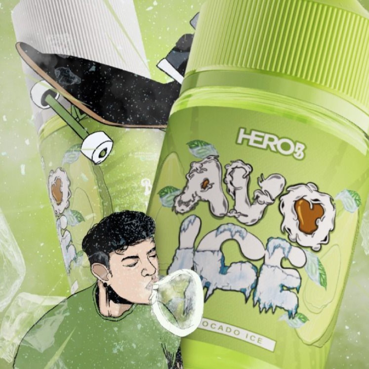 Jual Liquid R57 Avo Ice Avocado Ice 3MG/6MG 60ML - PG/VG 40/60 | Shopee ...