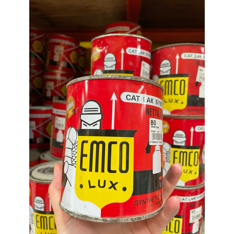 Jual EMCO Lux Cat Besi dan Kayu kemasan 1kg PROMO CUCI GUDANG | Shopee Indonesia