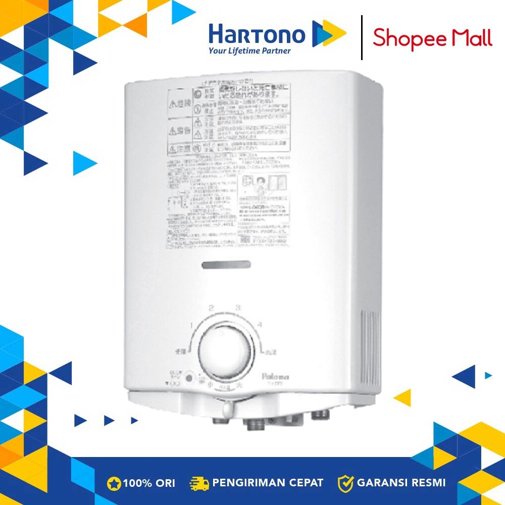 Jual Paloma Pemanas Air Gas Water Heater PH5RX_B | Shopee Indonesia
