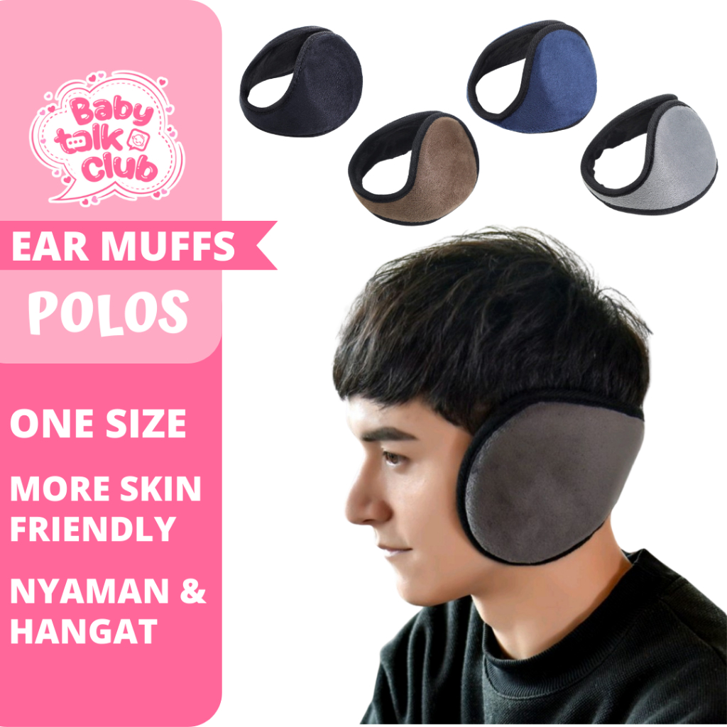 Jual Earmuff Polos Dewasa Telinga Musim Dingin Penutup Kuping Winter ...