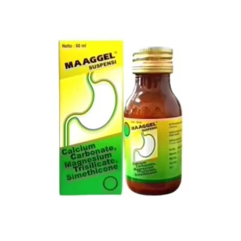 Jual Maag gel syr 60 ml -- Maaggel Antasida Doen sirup suspensi obat maag dan nyeri lambung ...