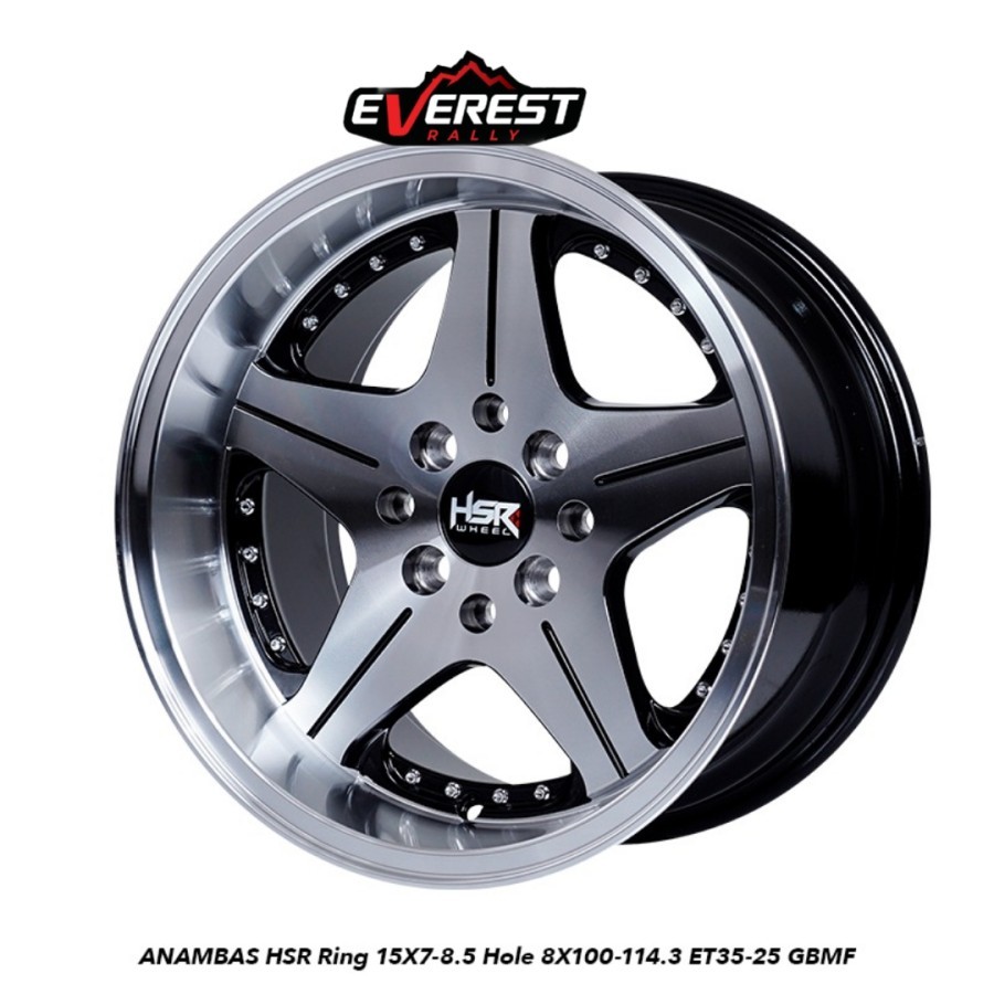 Jual VELG RACING HSR ANAMBAS RING 15 MODEL CELONG COCOK UNTUK MOBIL BALENO, SWIFTM IGNIS ...