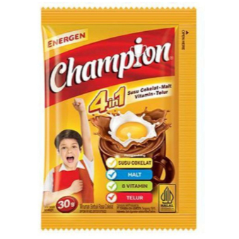 Jual ENERGEN CHAMPION 30gr 1 Renteng isi 10pc | Shopee Indonesia