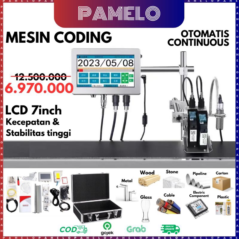 Jual Mesin Coding Inkjet 7 Inch Machine High Quality Mesin Cetak ...