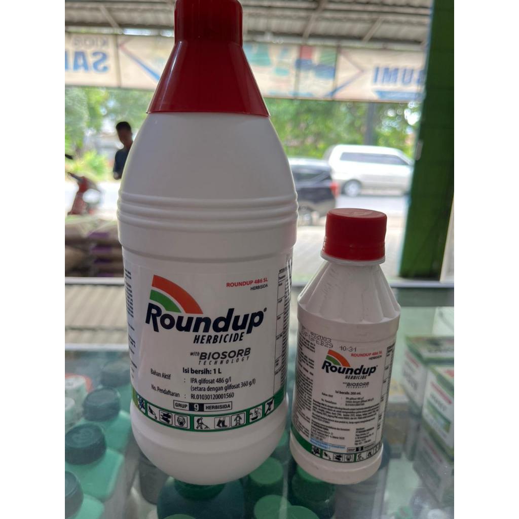 Jual HERBISIDA Roundup Biosorb 486SL 1L | Shopee Indonesia