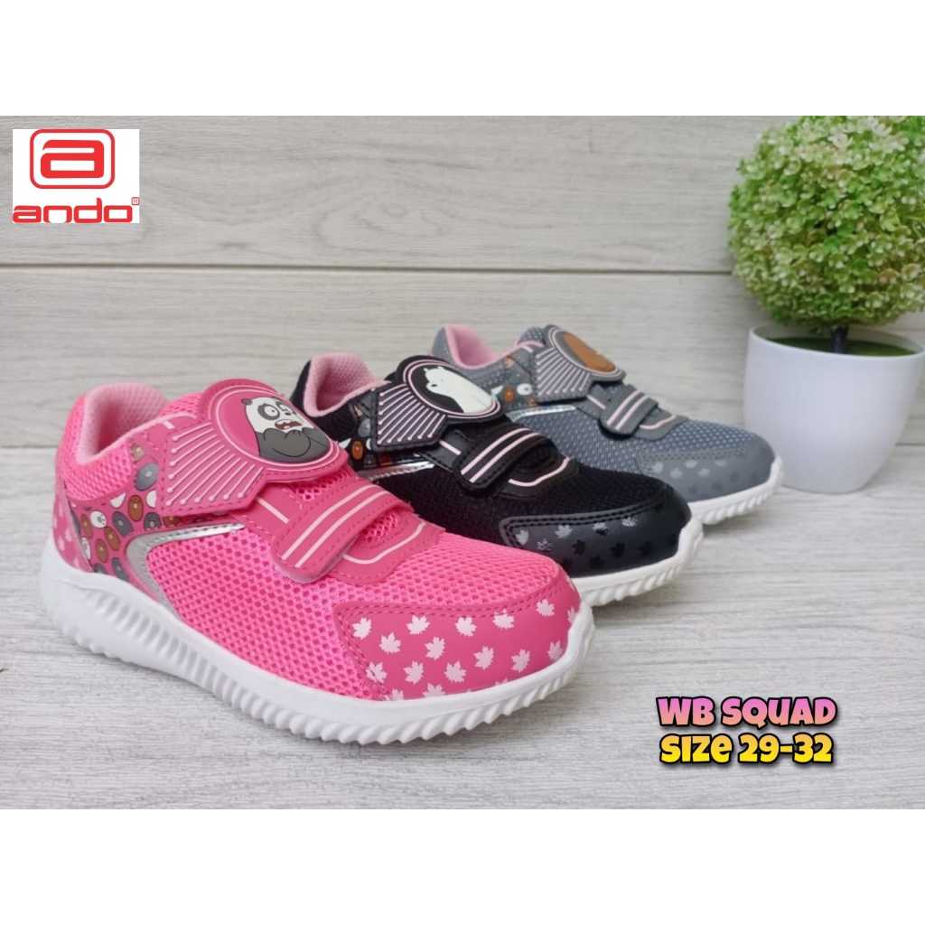 Jual SEPATU SEKOLAH ANAK PEREMPUAN ANDO HK CHERRY SWEET UKURAN 30-35 ...