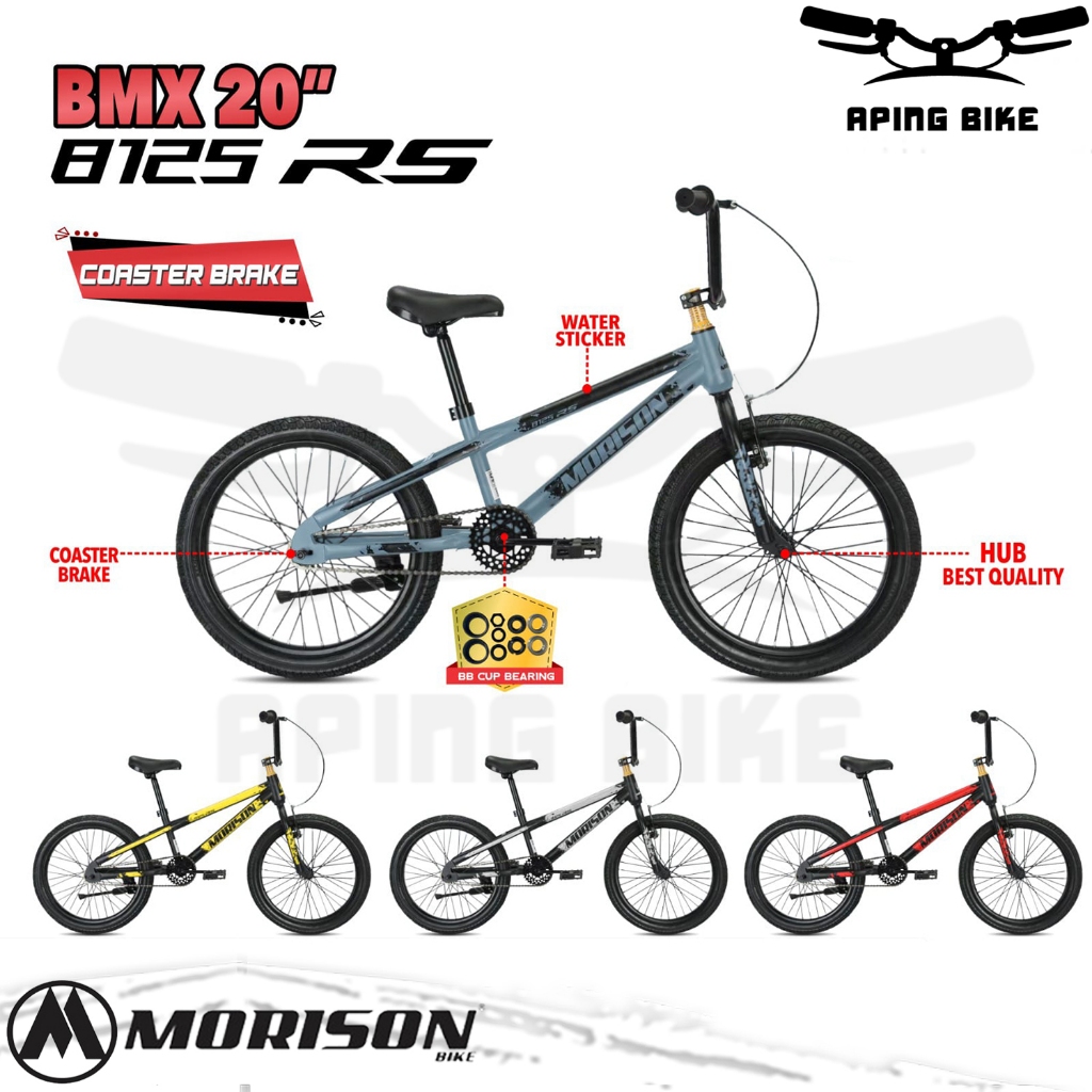 Jual Sepeda Morison MS-8125 RS (REM TORPEDO) 20 Sepeda BMX Anak 20 inch ...