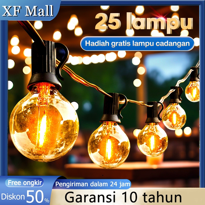 Jual 【Garansi 10 tahun】lampu led filamen G40 Bulb edison cafe Fitting ...