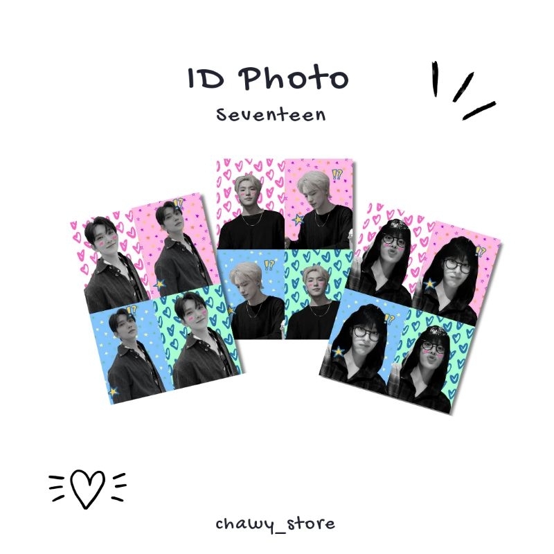 Jual ID Photo 4cuts SEVENTEEN | Shopee Indonesia