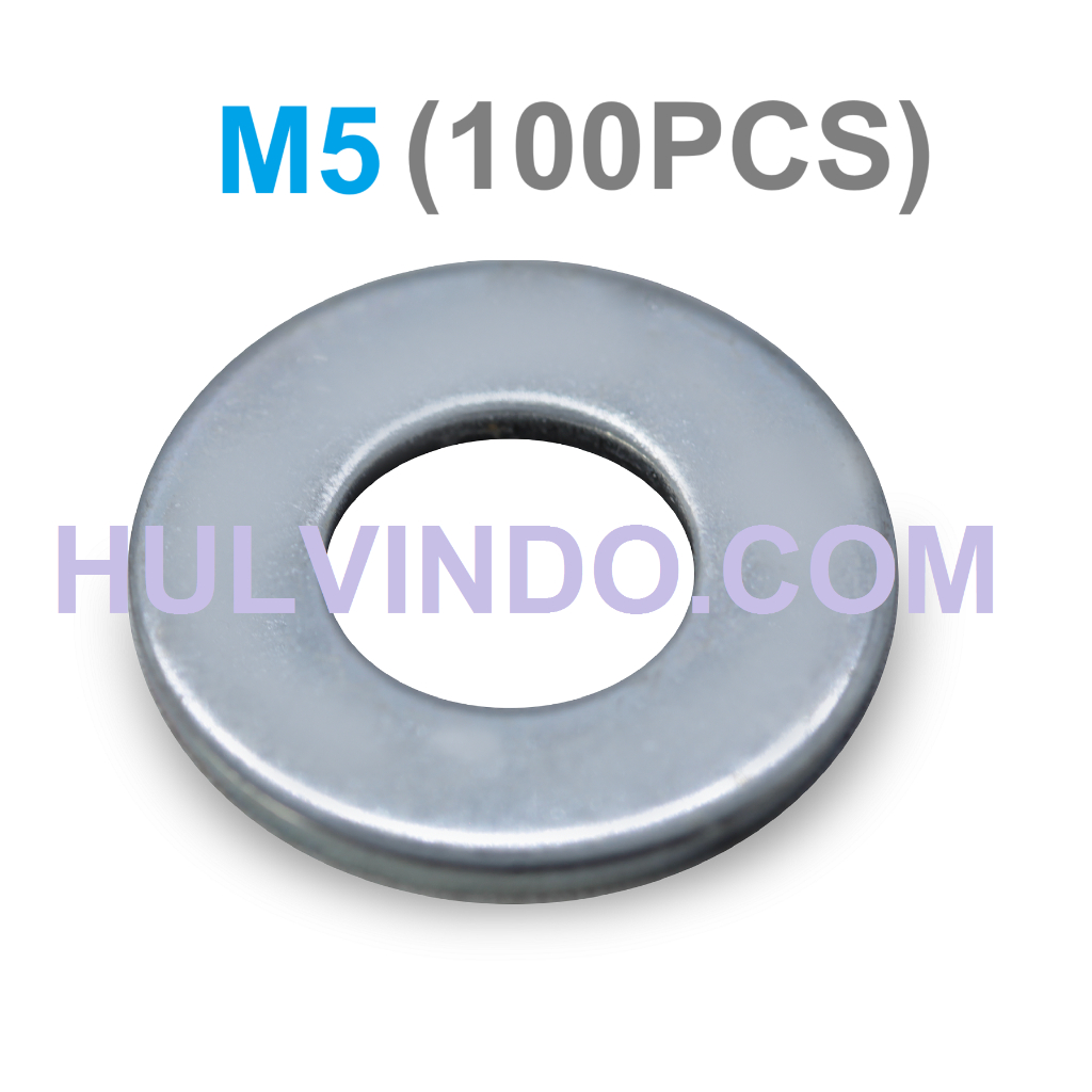 Jual RING PLAT / WASHER PLAT GALVANIS M5 | ISI 100PCS | Shopee Indonesia