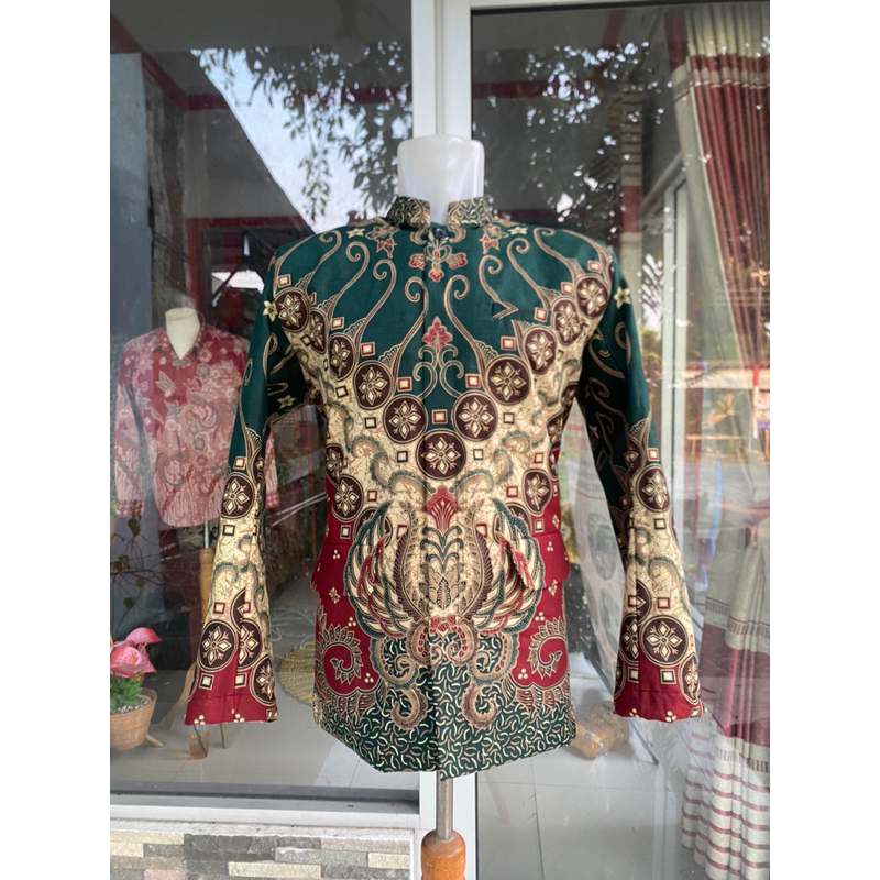 Jual new arival jas koko batik jasko keren NU hijau emerland | Shopee ...