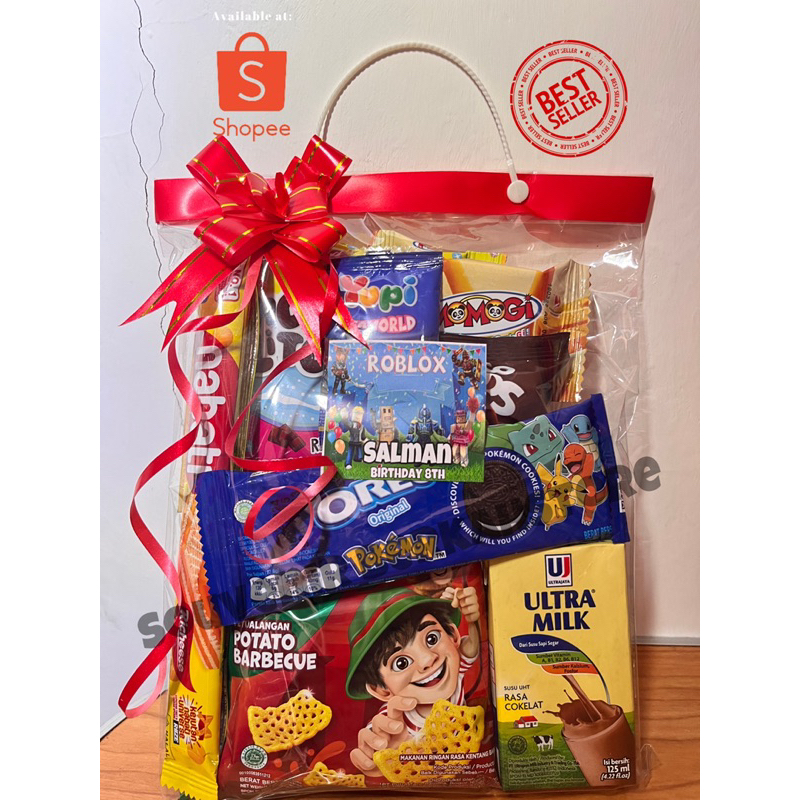 Jual PAKET snack ulang tahun/paket ultah/Hampers ulang tahun | Shopee ...