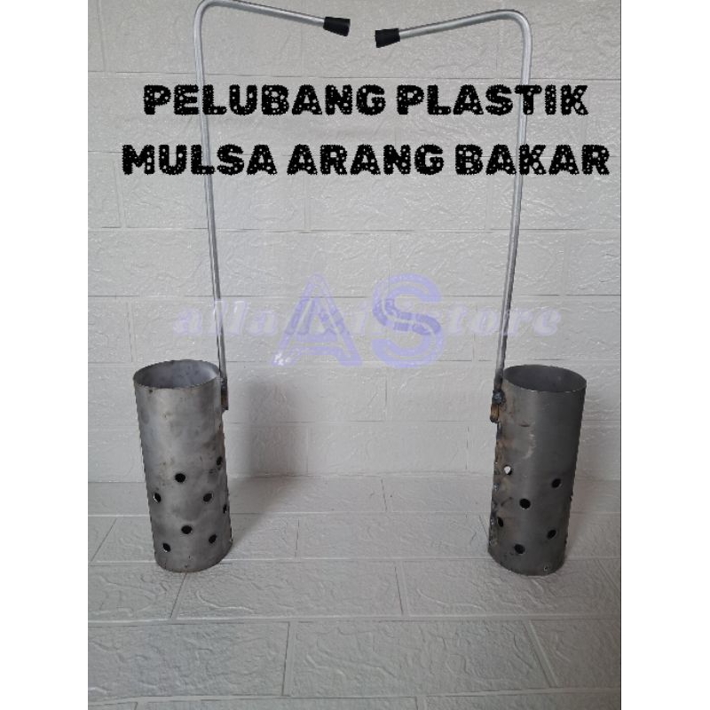 Jual Alat Pelubang Plastik Mulsa Arang Bakar Pelobang Mulsa Plong ...