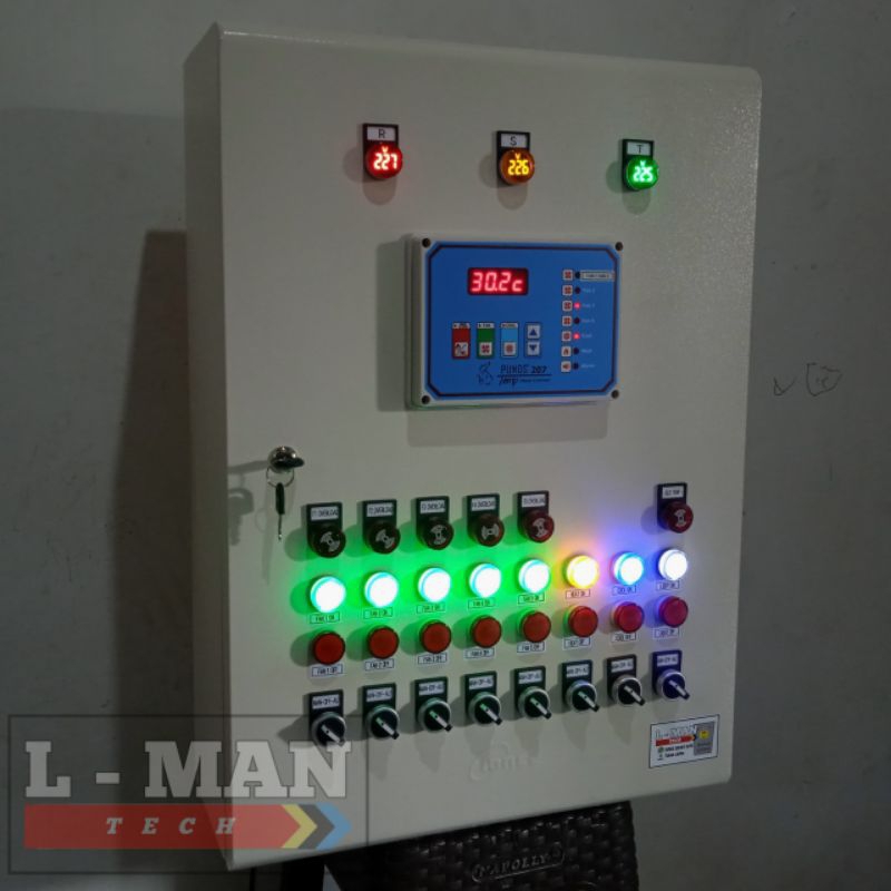Jual Panel Kandang Close 5 Blower Coolingpad Heater Dan Lampu Automatis ...