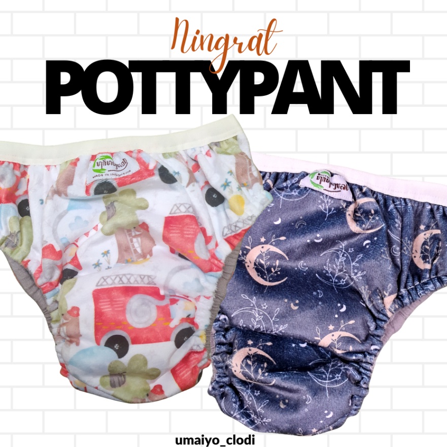 Jual Langka Ningrat Potty pant minky Training pants Celana latihan ...