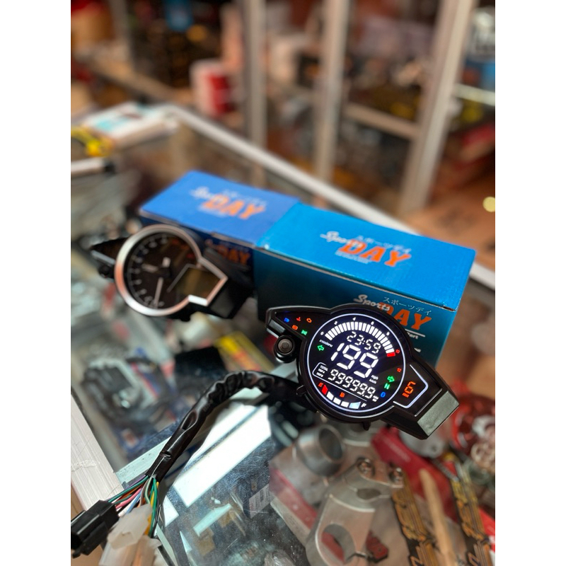 Jual SPIDOMETER SPEEDOMETER VIXION NVL FULL DGITAL SET SOKET SENSOR ...