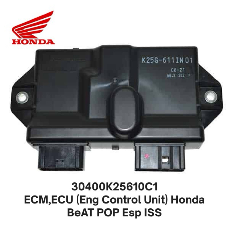 Jual 30400K25610C1 ECM,ECU (Eng Control Unit) Honda BeAT POP Esp ISS ...