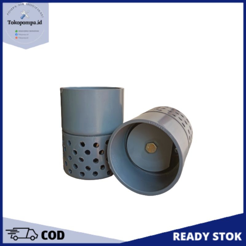 Jual Tusen Klep Saringan Air 2 Dim Klep Pvc Pompa Air Modifikasi 2 inch ...
