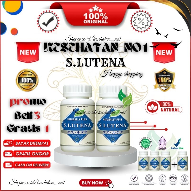 Jual OBAT S.LUTENA SUPLEMEN MATA ASLI JAPAN S LUTENA ORIGINAL ( toko ...