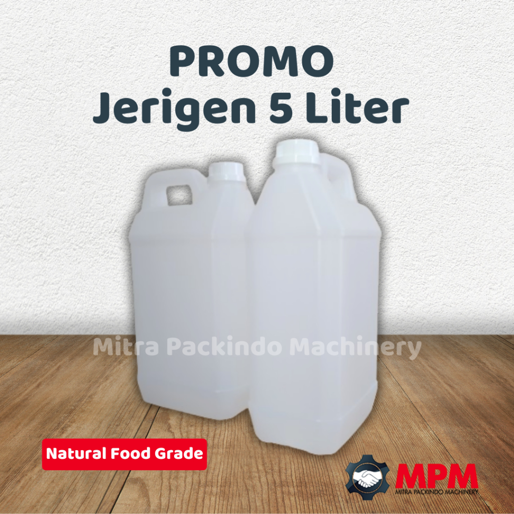 Jual Jerigen 5 Liter Putih Natural Baru 5L | Shopee Indonesia